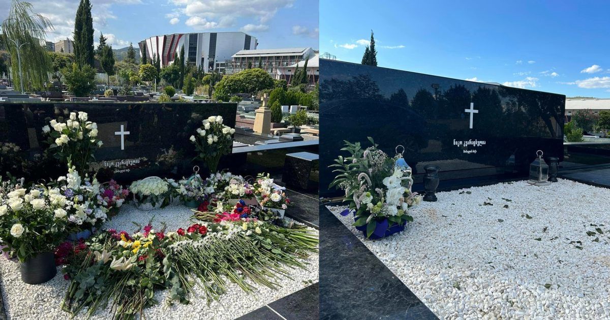 ნიკო კვარაცხელიას საფლავიდან ყვავილები მოიპარეს